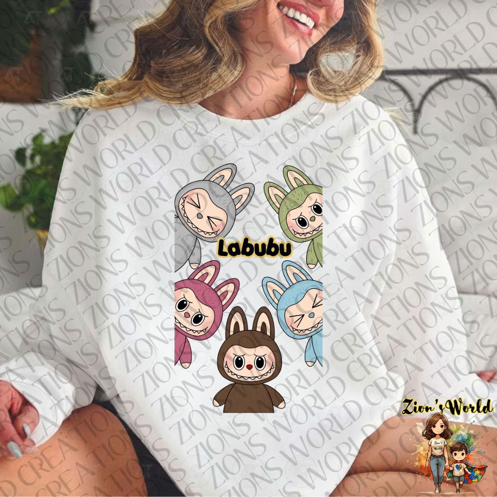 LABUBU FRIENDS DTF – Zion's World Creations