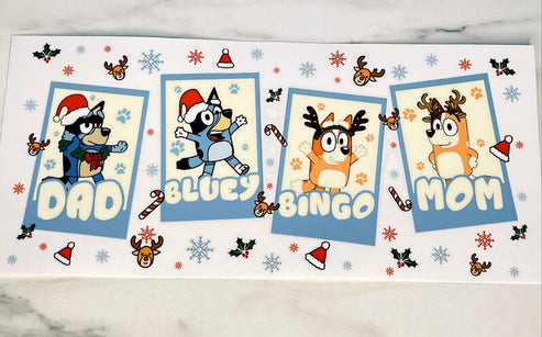 Rudolph the red nosed BLUEY – Zion's World Creations