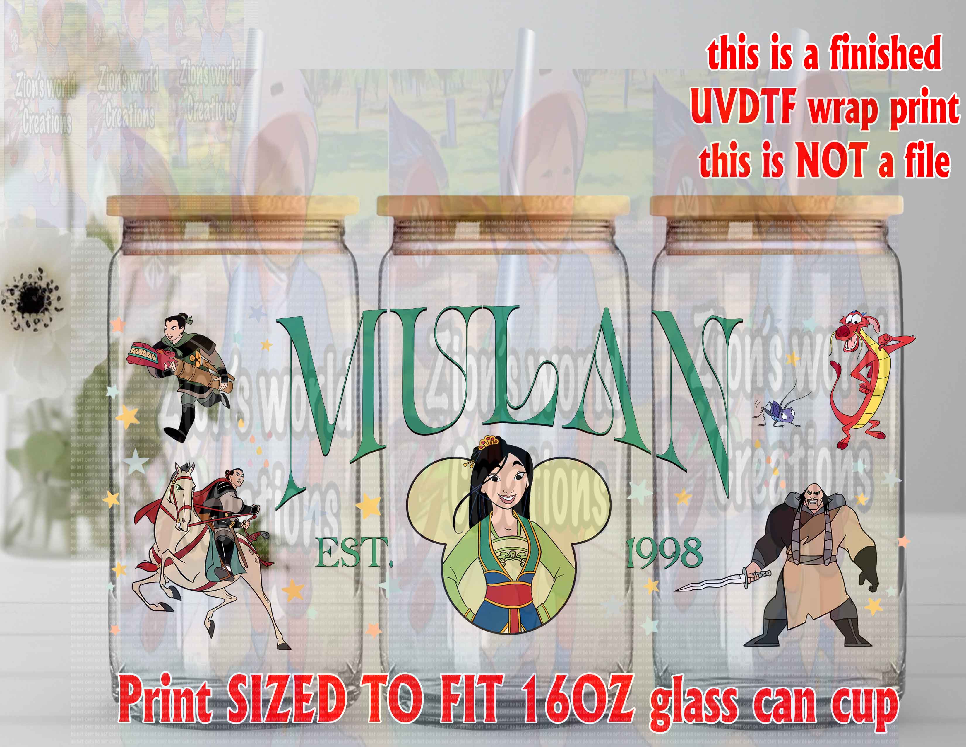 MULAN EST – Zion's World Creations