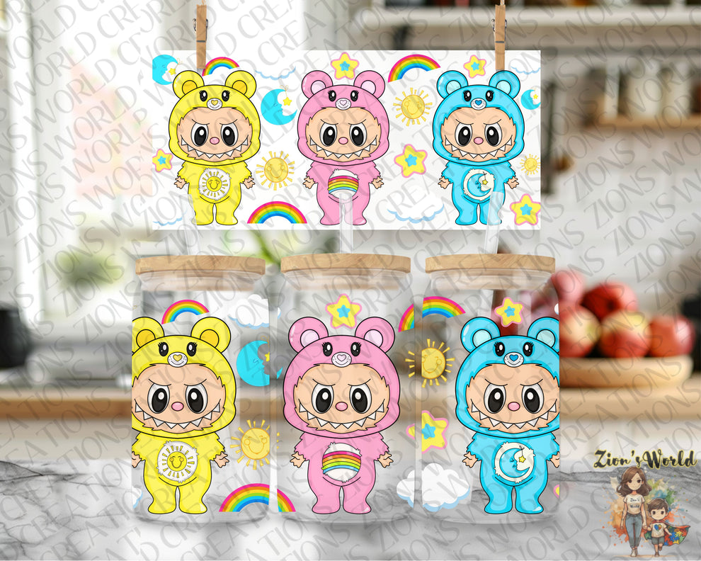 LABUBU CARE BEARS (EXCLUSIVE) – Zion's World Creations