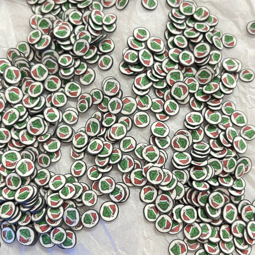 GLITTER AND POLYMER CLAY SLICES – Zion's World Creations