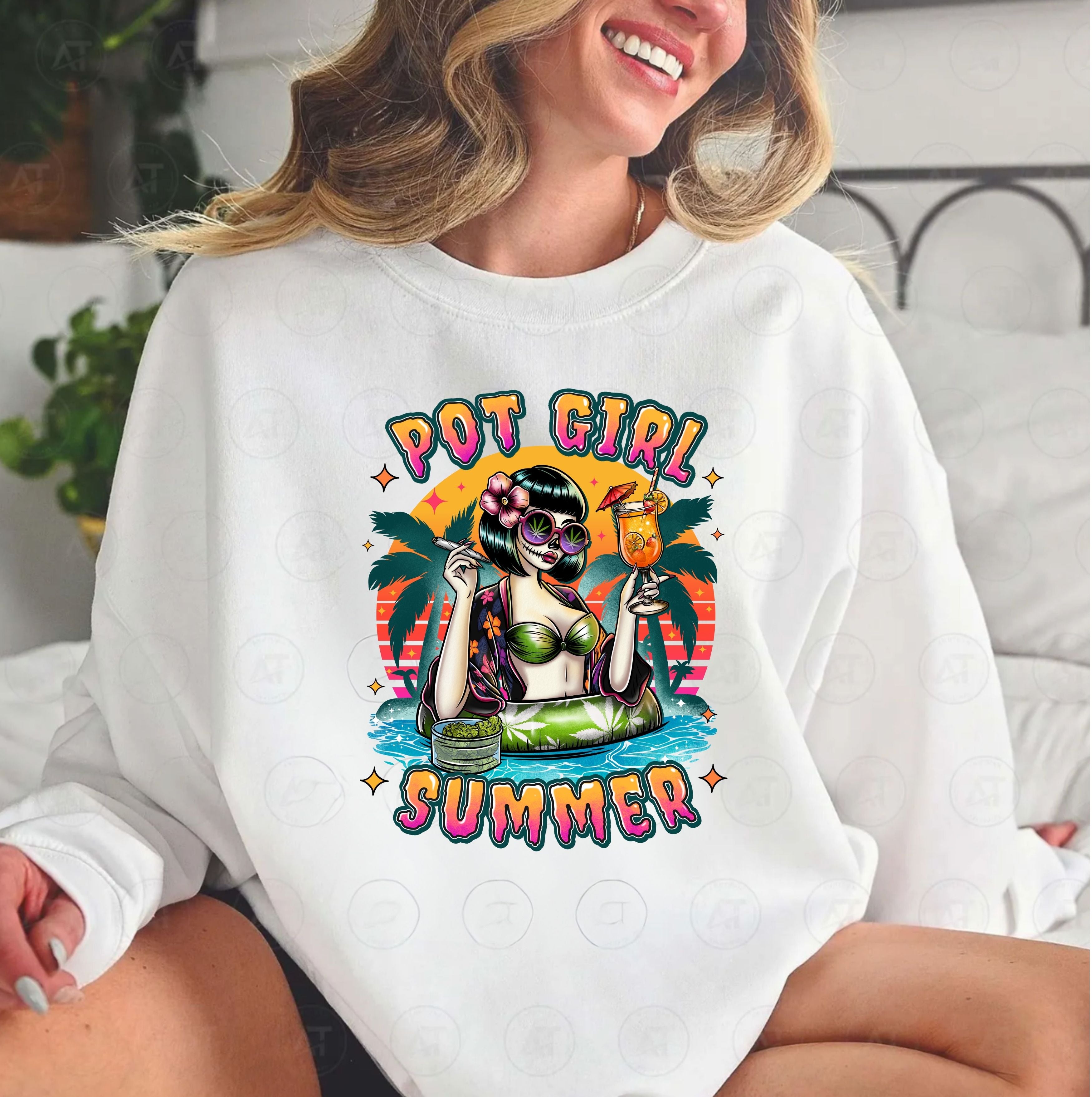 POT GIRL SUMMER DTF – Zion's World Creations