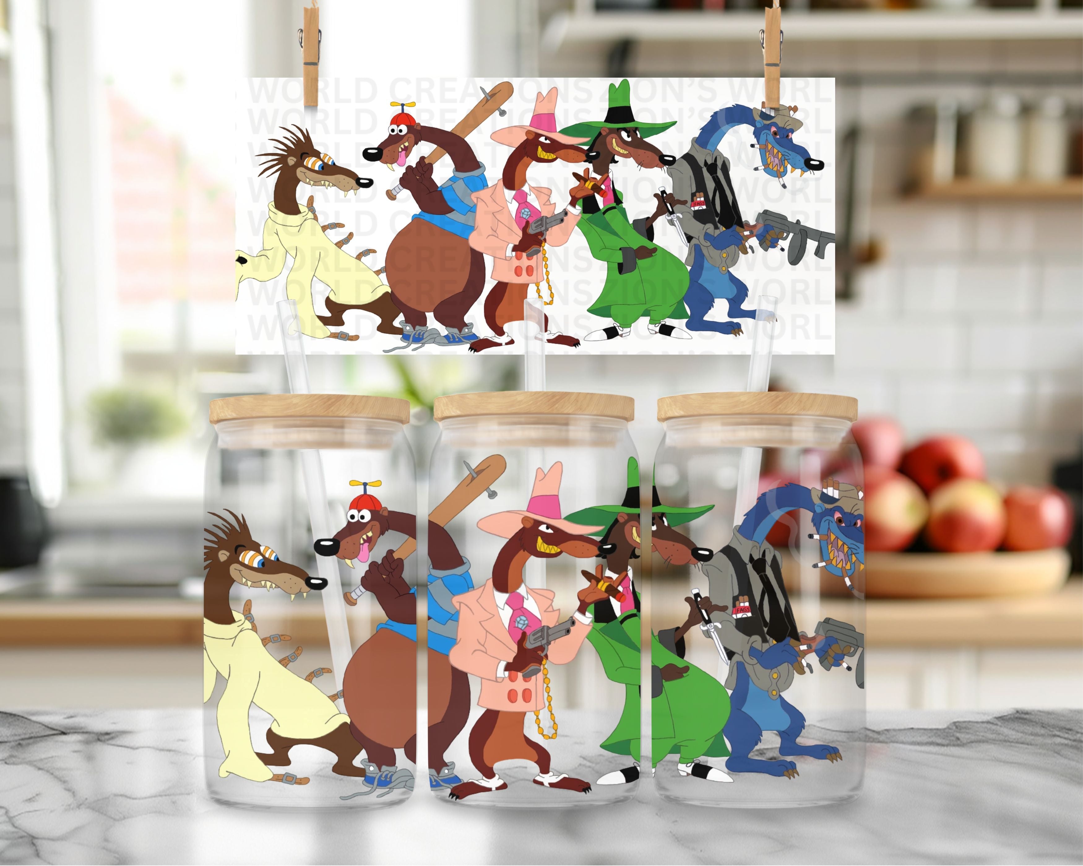 THE TOON PATROL WEASELS – Zion's World Creations